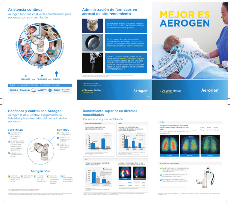 Nebulizador Aerogen: Eficiencia y Tecnología | PDF | Tratamientos ...