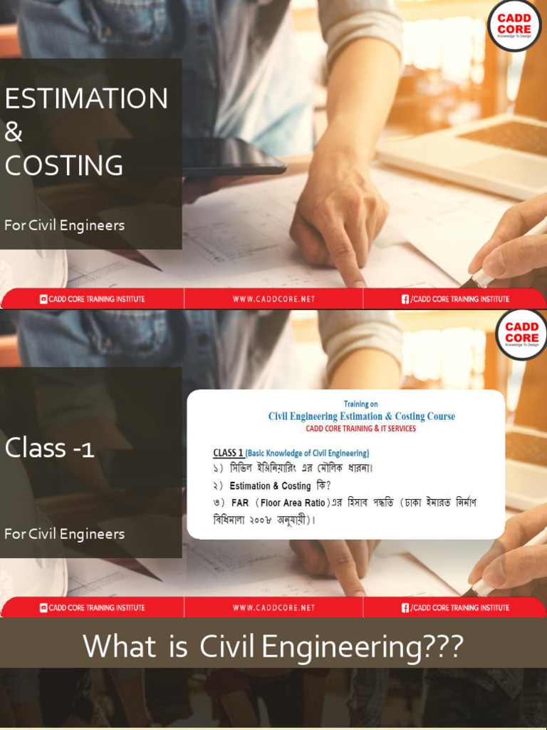Estimation and Costing in Civil Engineering | PDF | Civil Engineering ...