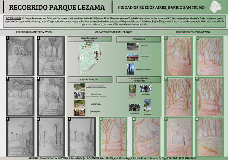 Recorrido Parque Lezama | PDF