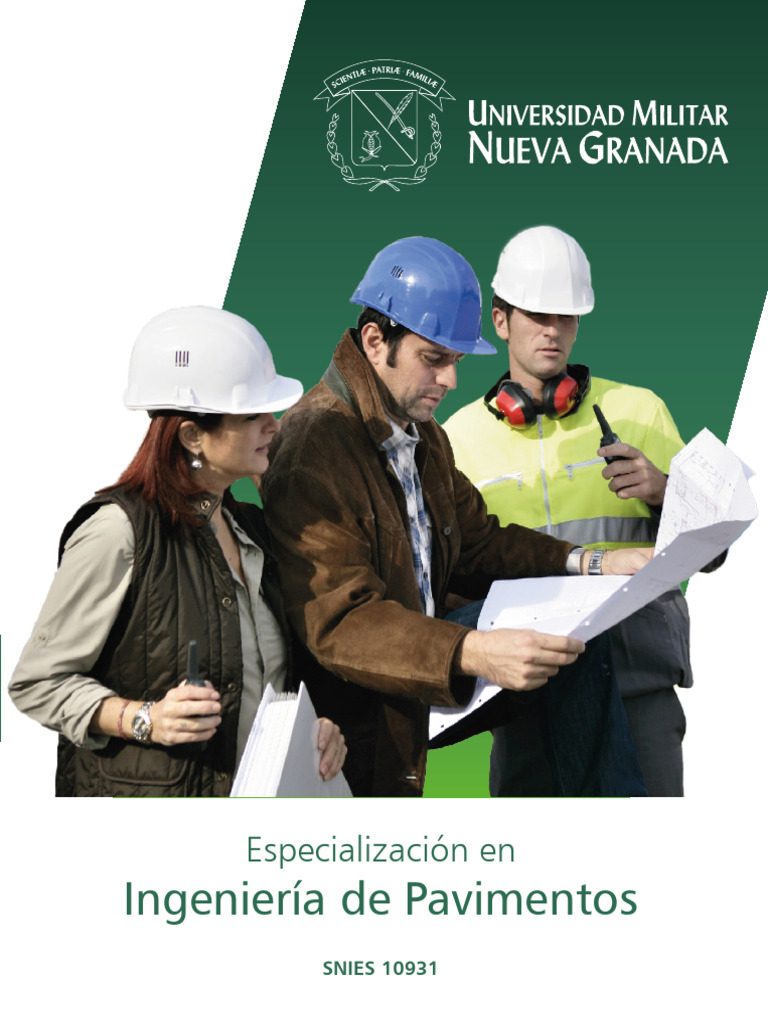 Especialización en Pavimentos | PDF | Gestión de proyectos | Ingeniería