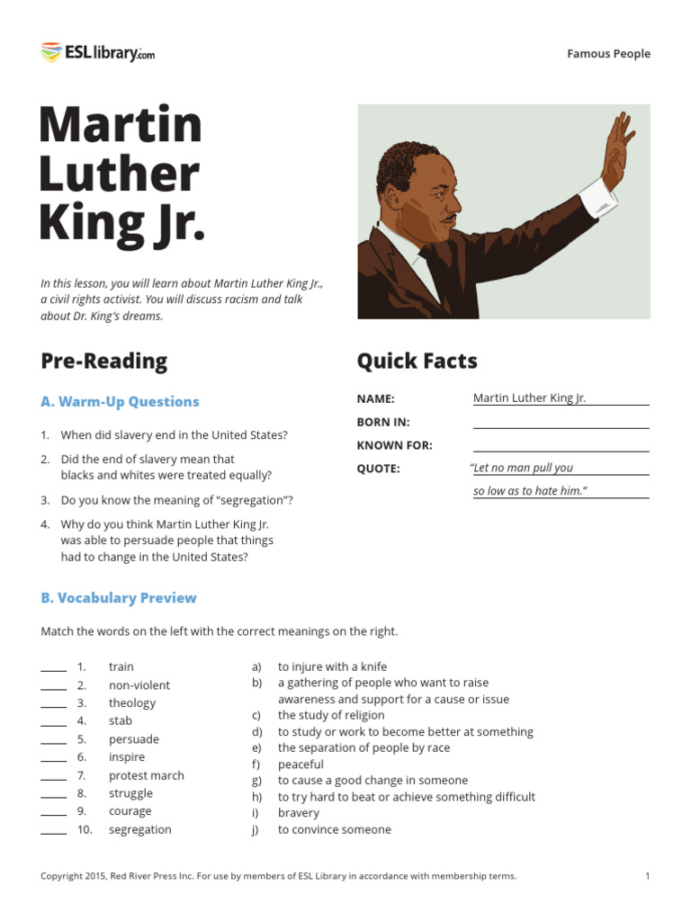 MLKing | PDF | Martin Luther King Jr. | Nonviolence