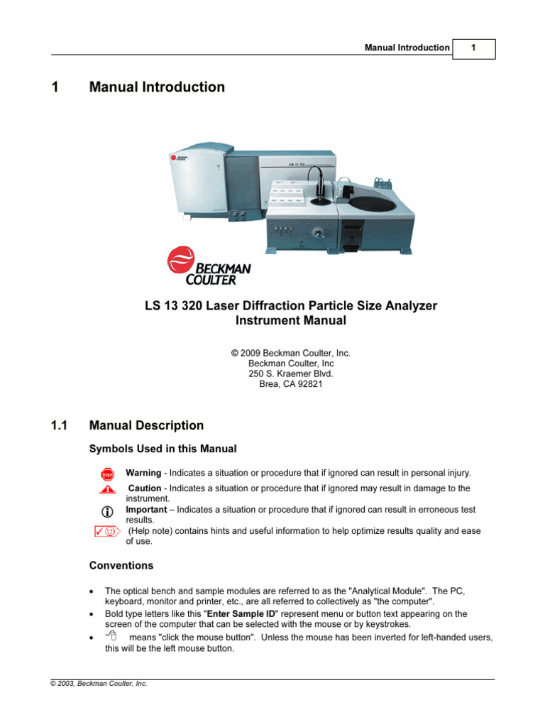LS User Manual | PDF | Scattering | Light