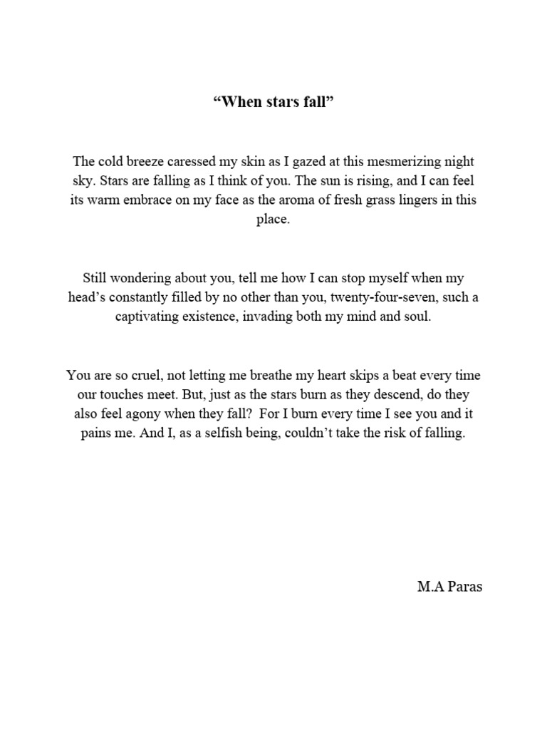 When Stars Fall 3 | PDF