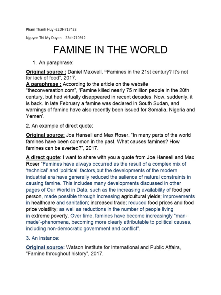 famines | PDF | Famine | Ireland