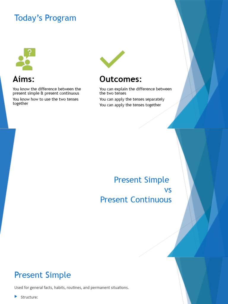 Les 6-12 PrSi Vs PrCo | PDF | Verb | Grammar