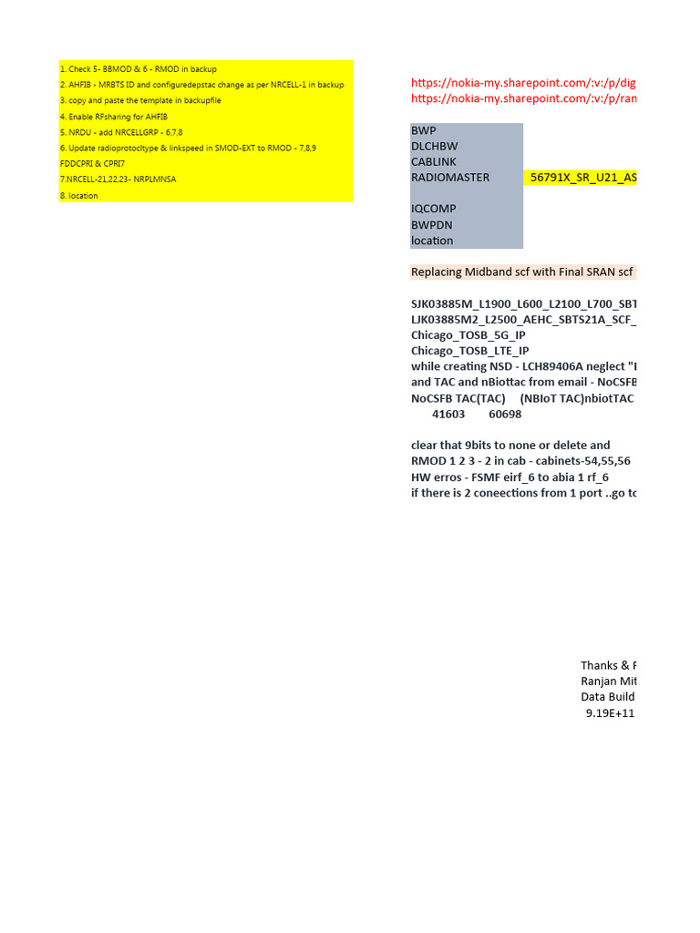 TMOB Checklqqist | PDF