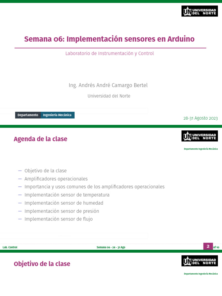 S06 Implementación Sensores En Arduino Pdf