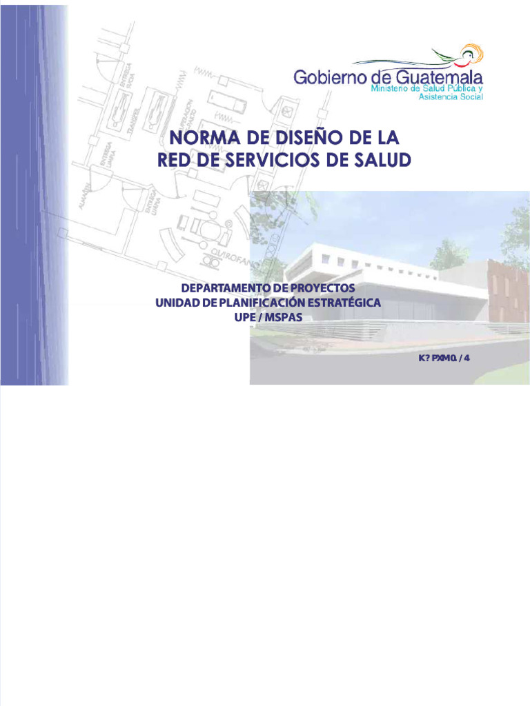 PDF Norma de Diseo de La Red de Servicios de Salud - Compress | PDF