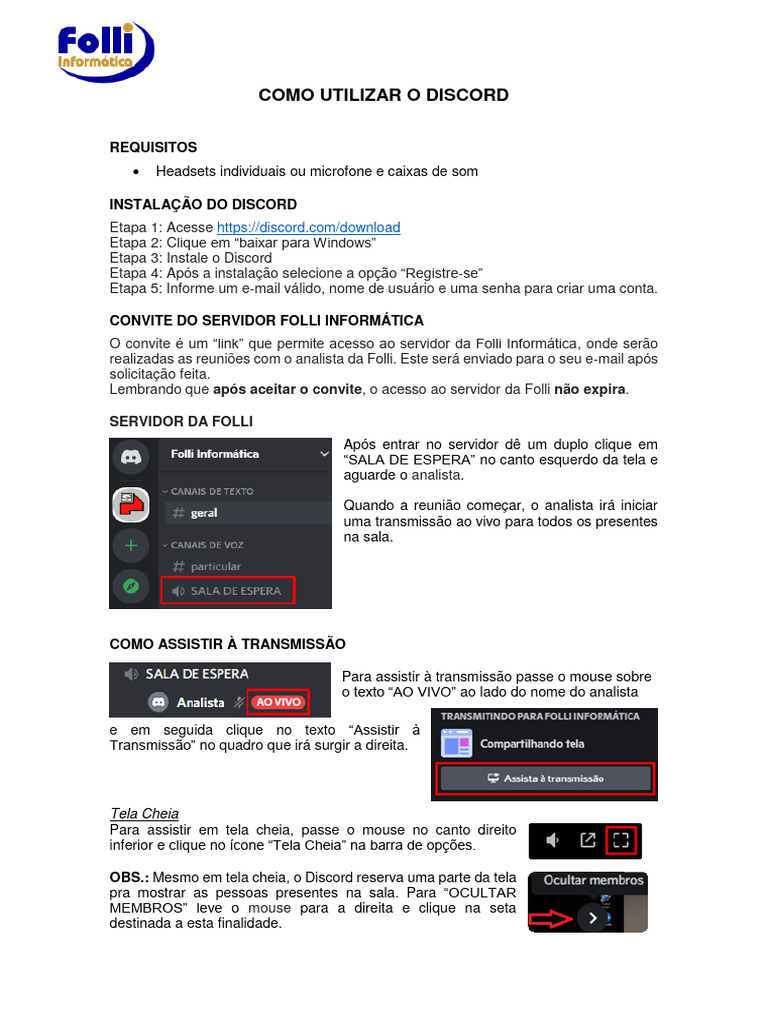 Tutorial Discord | PDF