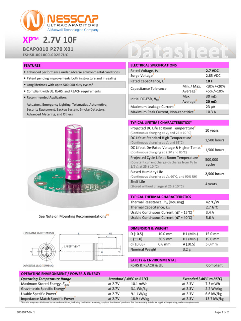 Maxwell Technologies 04232018 NCE 2017 Datasheet X-1324892 | PDF ... Maxwell Technologies 04232018 NCE 2017 Datasheet X-1324892 | PDF ...