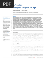 Transportation Research Board TRB Latex Template | PDF | Page Layout ...