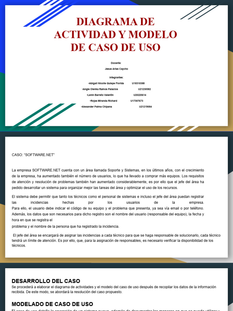 Ac s07 Diagrama de Actividad y Un Modelo de Caso de Uso | Descargar ...
