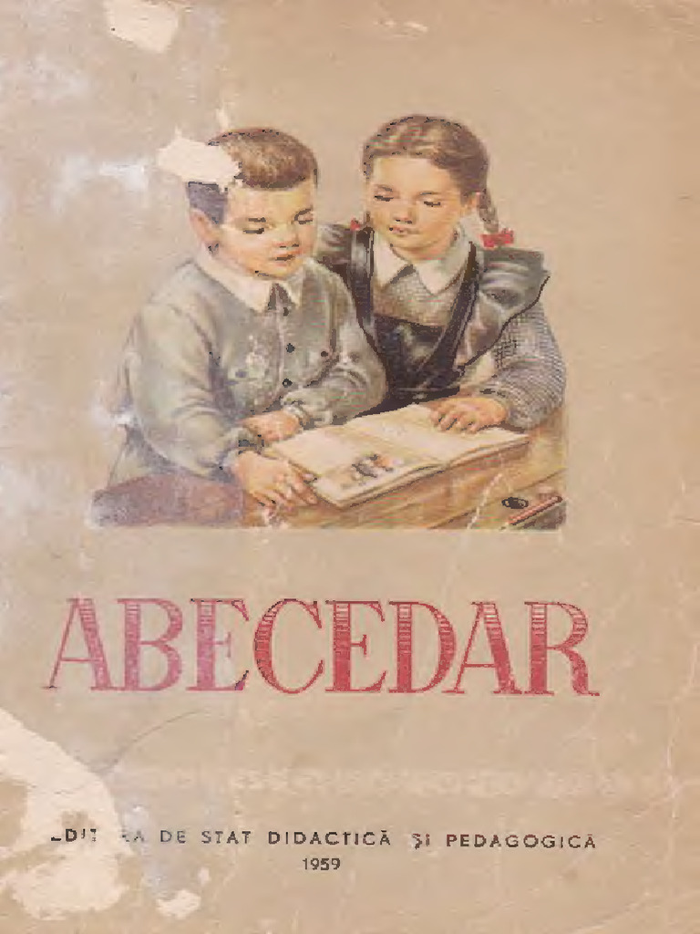 Abecedar - E.D.P. (1959) | PDF