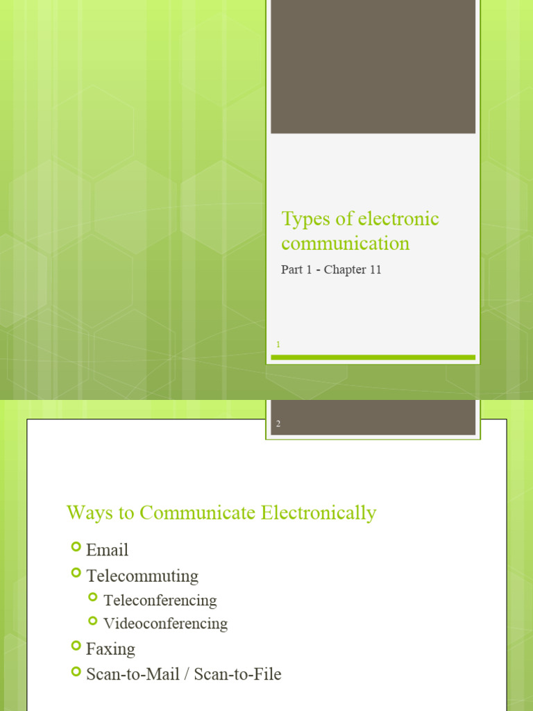 Ch11_Types_Elect_Comm | PDF | Fax | Videotelephony