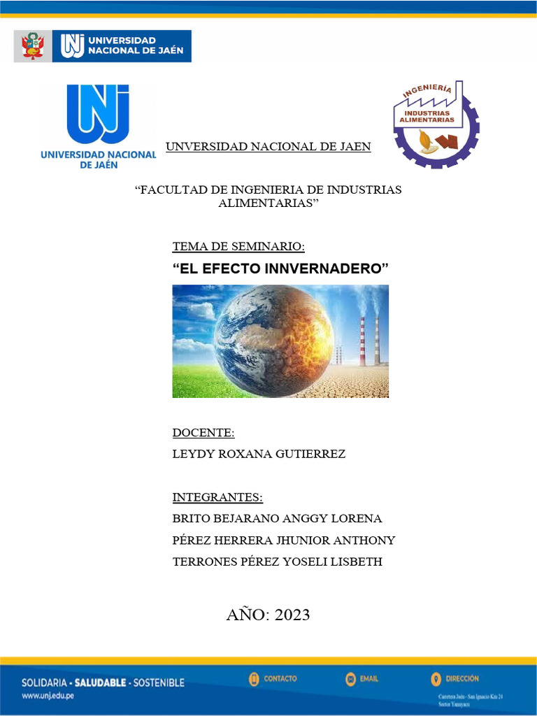 Efecto Invernadero Descargar Gratis Pdf Gases De Efecto