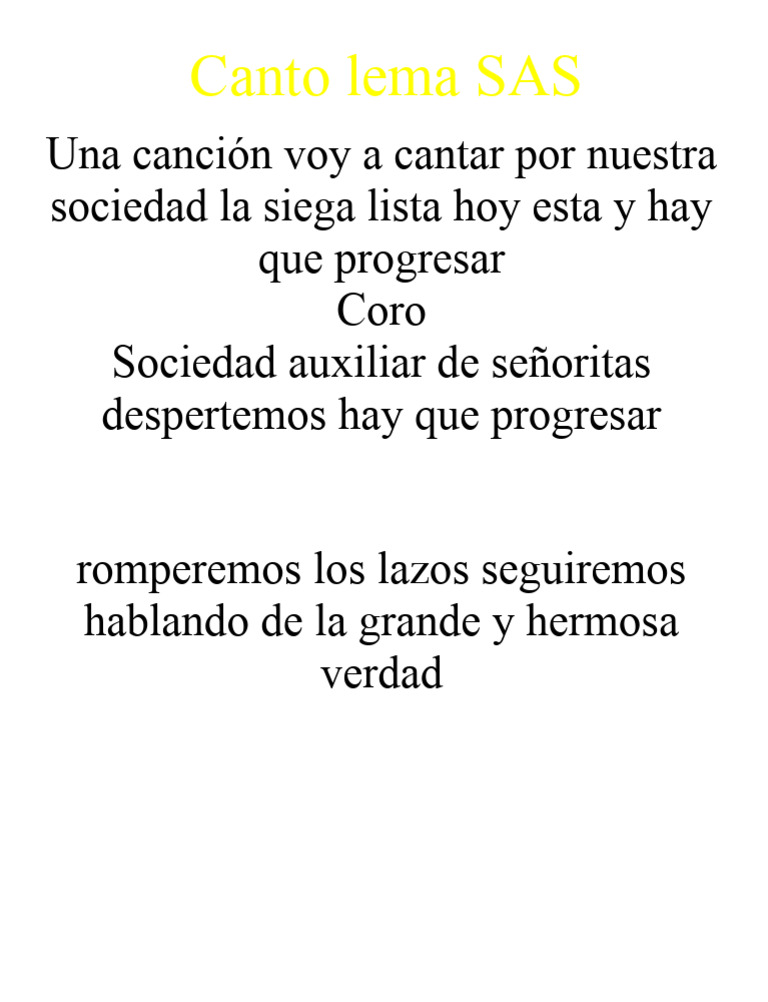 Canto Lema SAS | PDF
