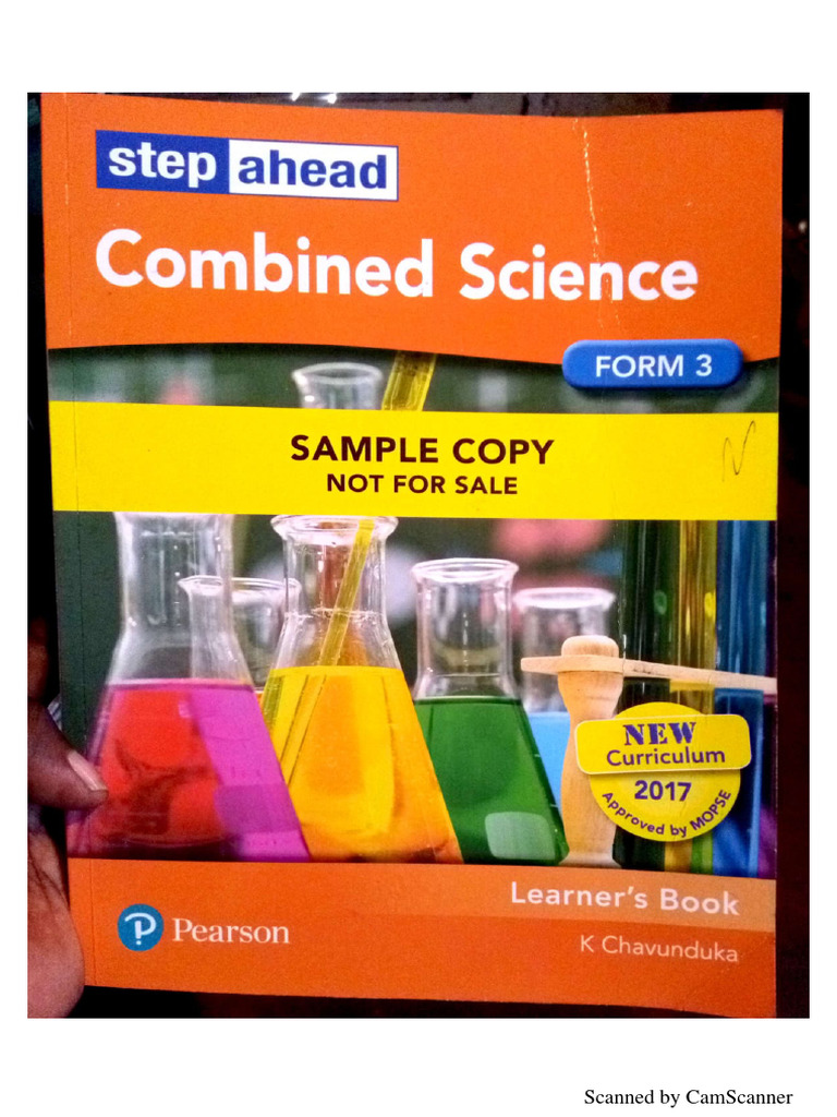 Step Ahead Combined Science FORM 3 Bio and Chemistry Section-1 | PDF