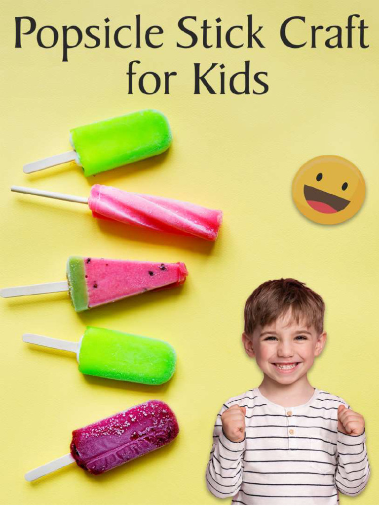 Fun Popsicle Stick Crafts for Kids | PDF | Games & Activities | Home ...