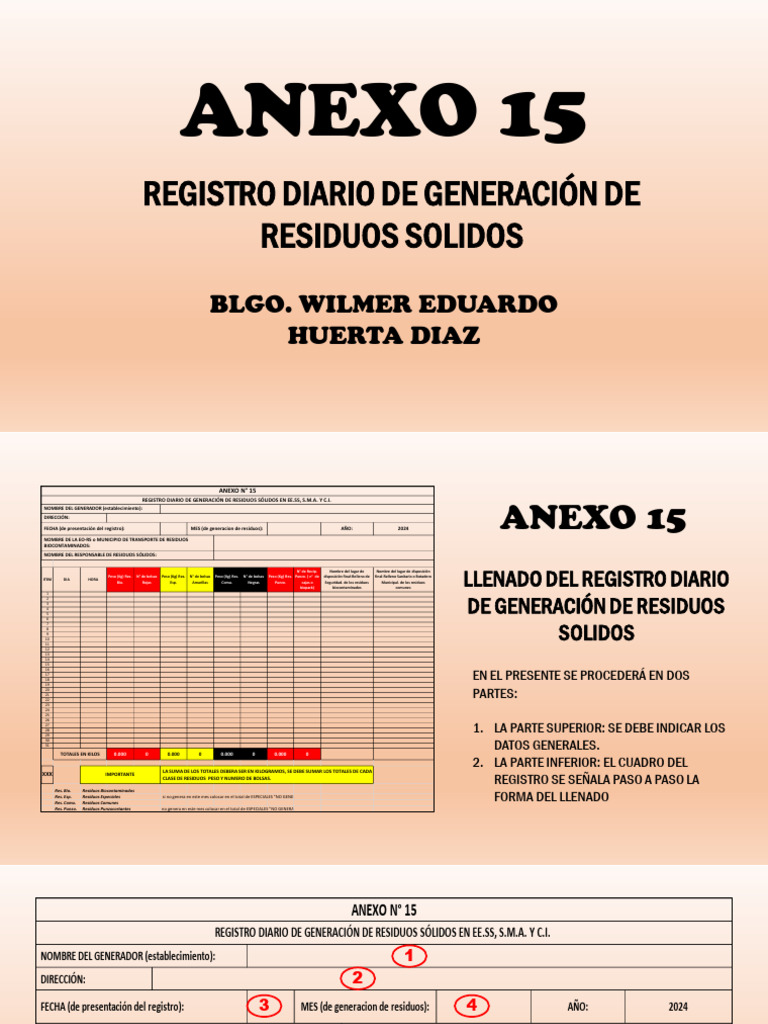 Anexo 15 | PDF