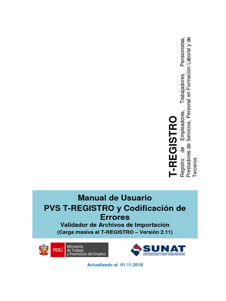 PVS T-Registro - Manual de Usuario | Descargar gratis PDF | Archivo de computadora | Hardware de ...