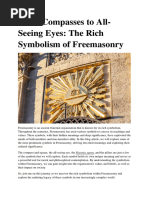 33rd Degree Mason | PDF | Freemasonry