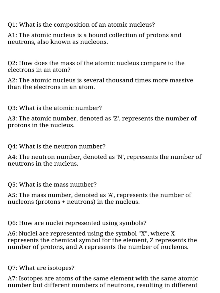 Nuclear Physics. | PDF | Radioactive Decay | Nuclear Fission
