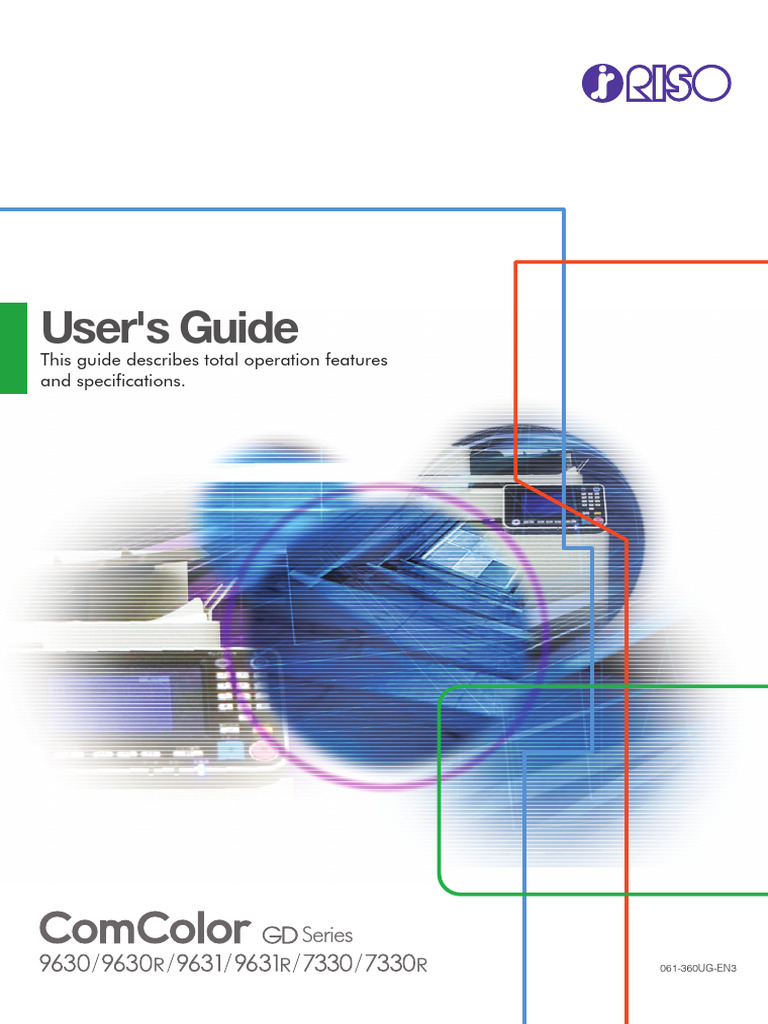 GD Usersguide English | PDF | Image Scanner | Printer (Computing)