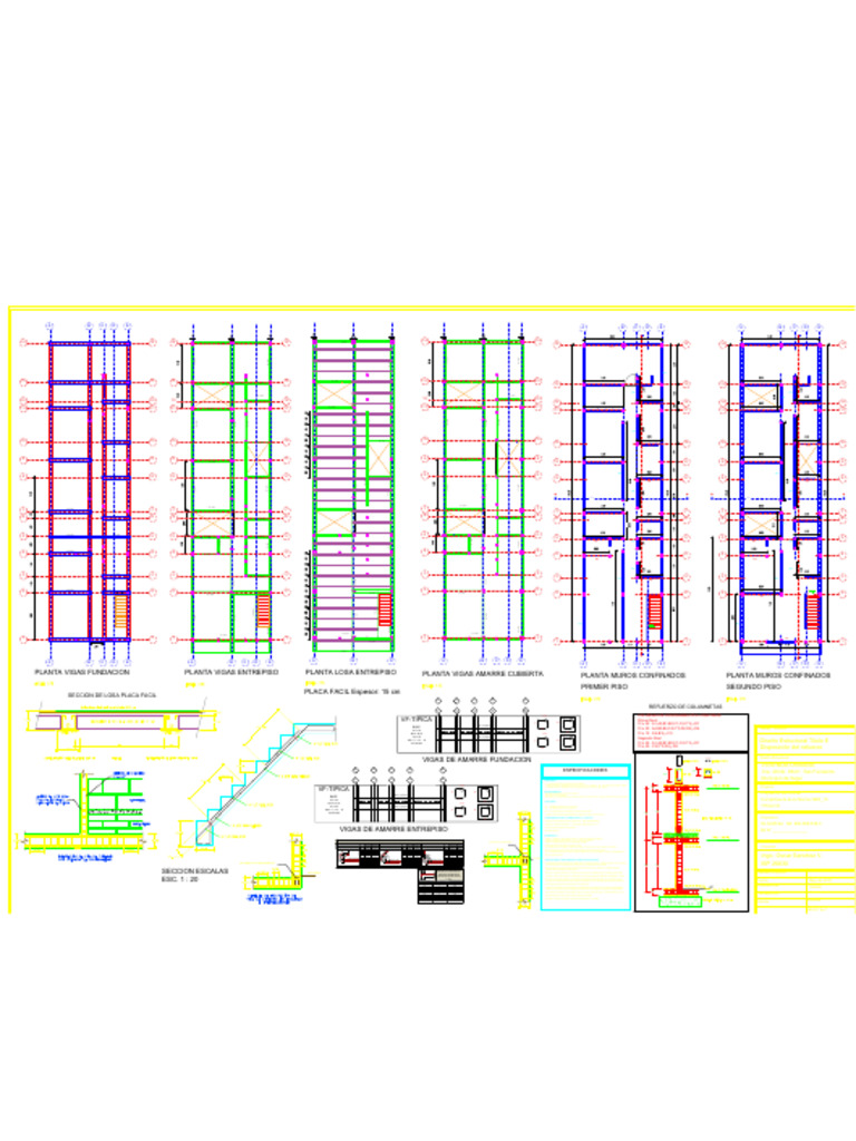 Plano Estructural | PDF
