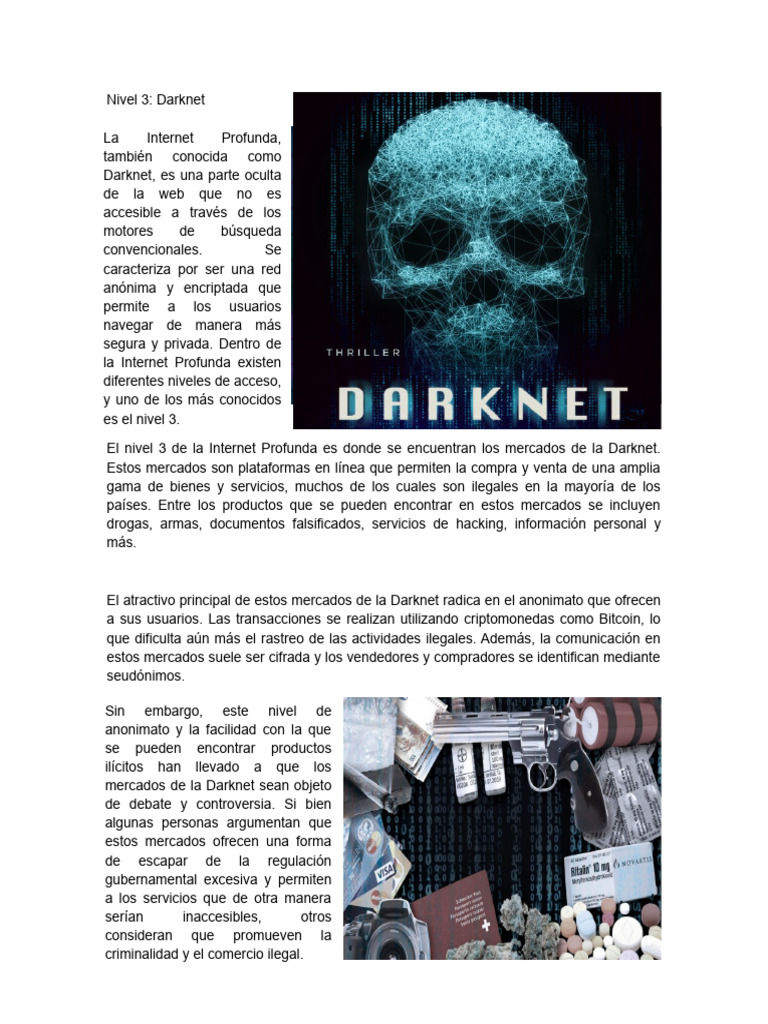 Mercados y Riesgos de la Darknet | PDF | Internet | Anonimato