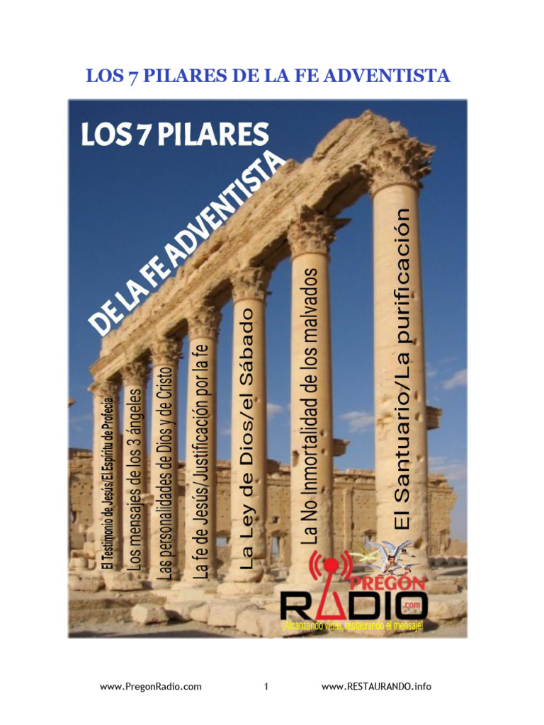 LOS 7 PILARES DE LA FE ADVENTISTA | PDF | Jesús | Verdad