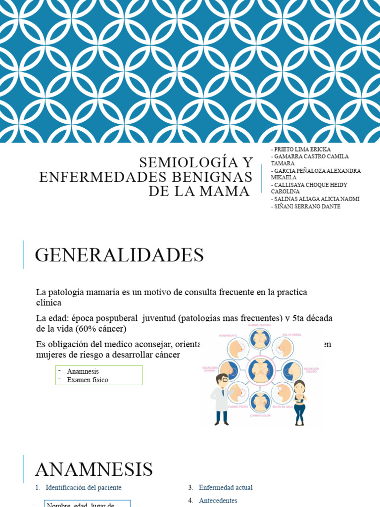 Exploracion de Mama y Enfermedades Benignas de La Mama | PDF | Cáncer de mama | Mamografía