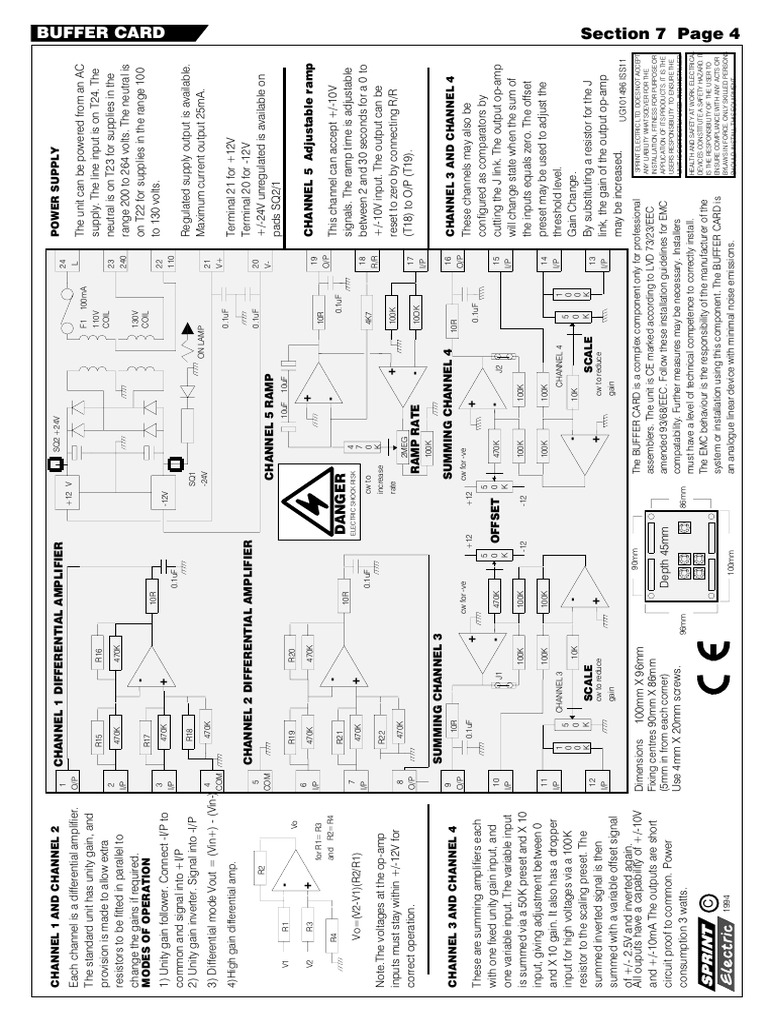 Sprint Buffer Card Data Sheet | PDF