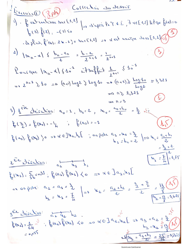 Correction Du DS 2020 | PDF