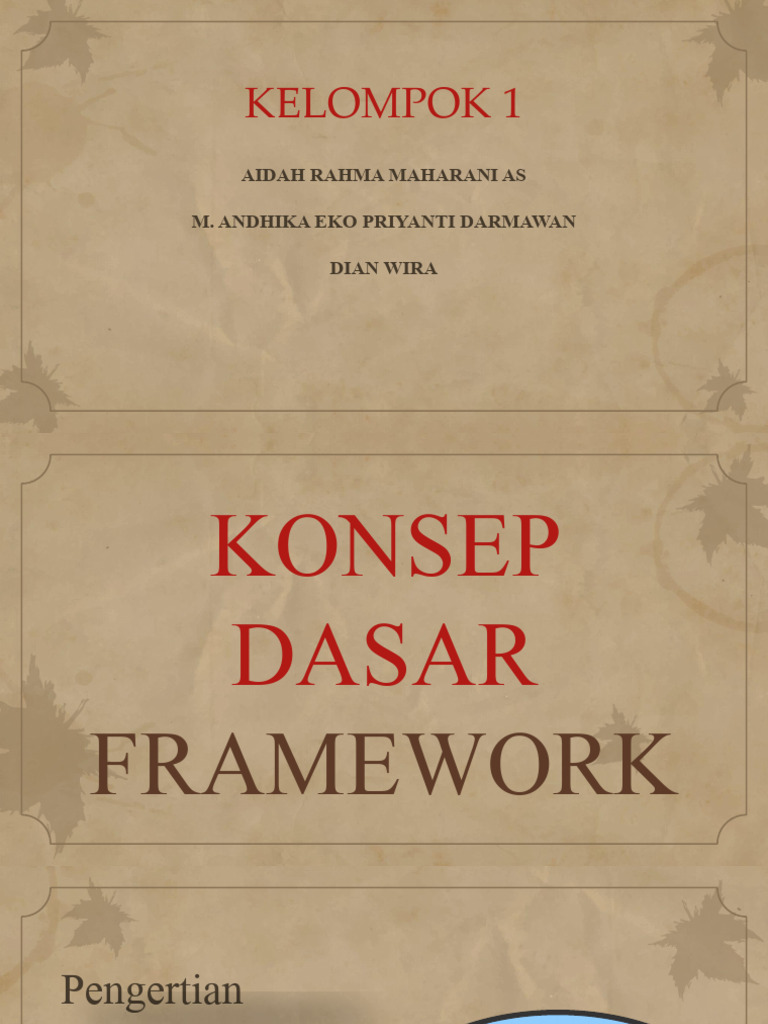 Panduan Framework untuk Developer | PDF | Komputer | Teknologi & Rekayasa