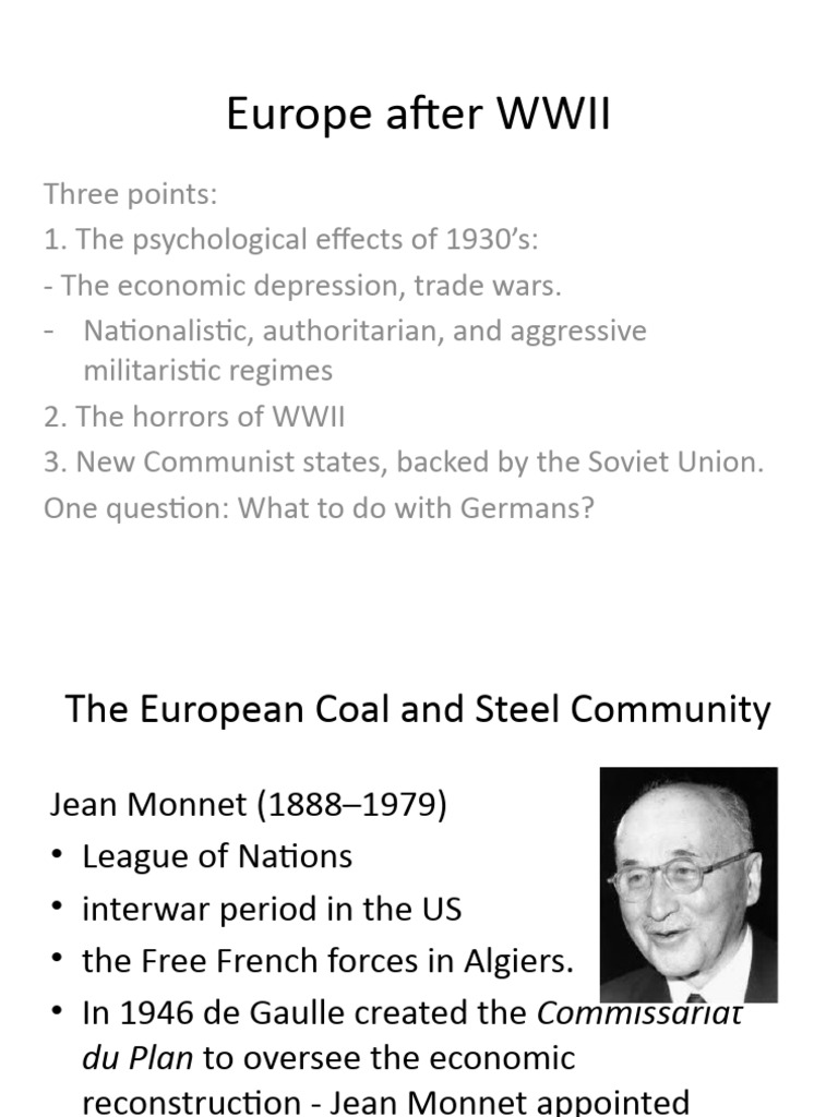 Week 3 Europe After 1945 | PDF | European Union | Government