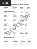 Fixed Preposition PDF | PDF | Language Arts & Discipline