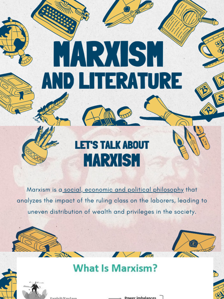 Marxism in Literature | Download Free PDF | Marxism | Social Structure