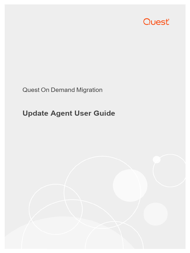 On Demand Migration - Update Agent User Guide - ENG | PDF | Microsoft ...
