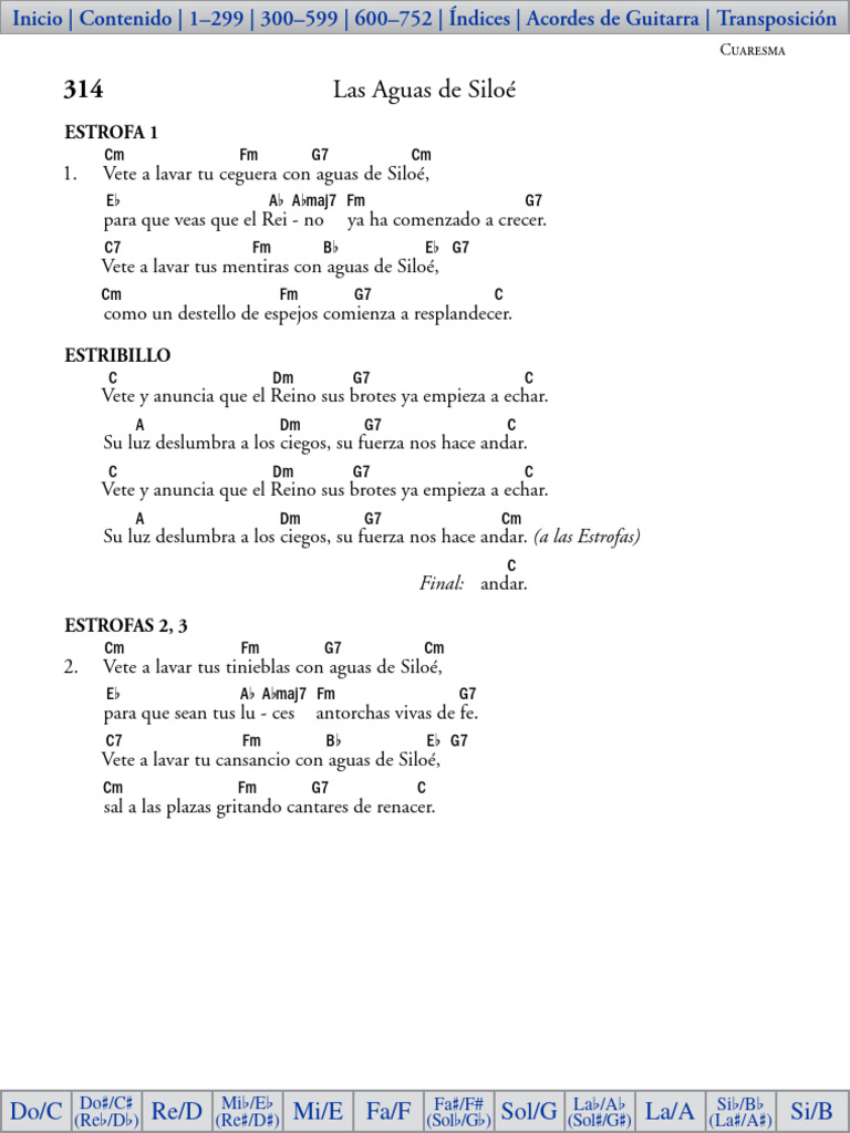 aguas de Siloé | PDF | Musicología | Entretenimiento