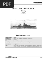 H-Class Battleship Designs Overview | PDF | Ships | Navies