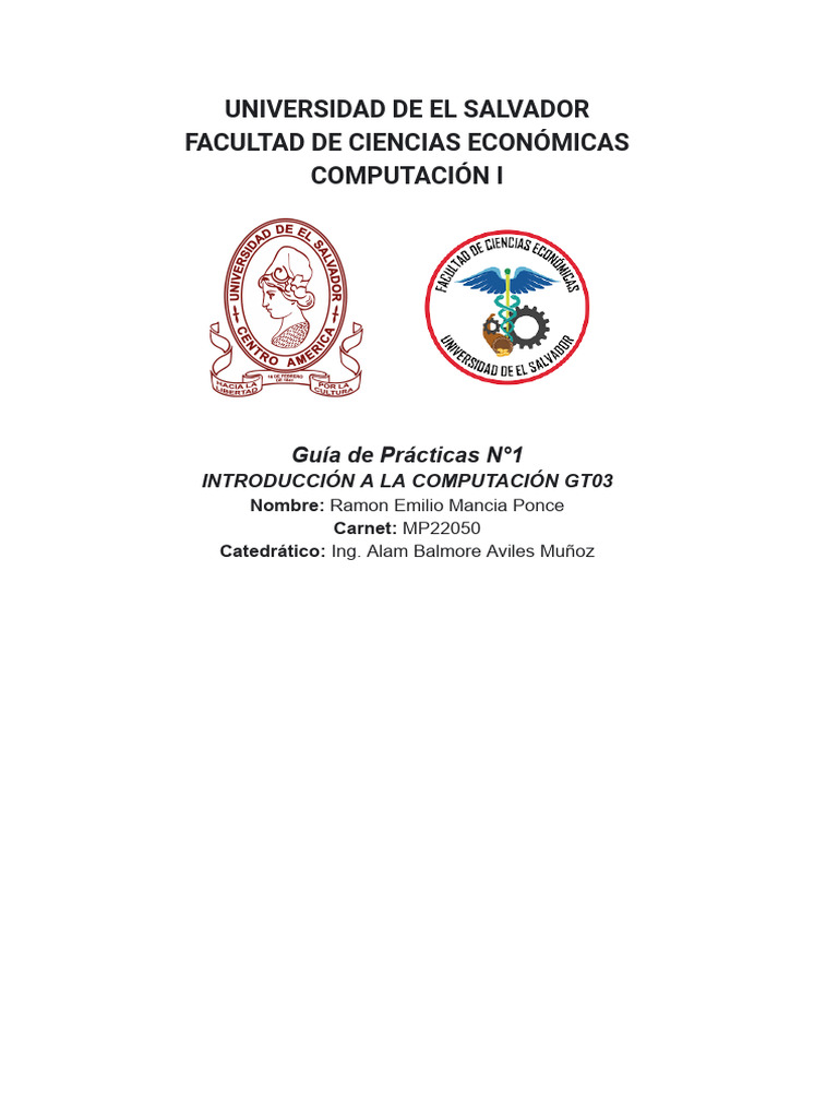 Prac 01 | PDF | Computación en la nube | Microprocesador
