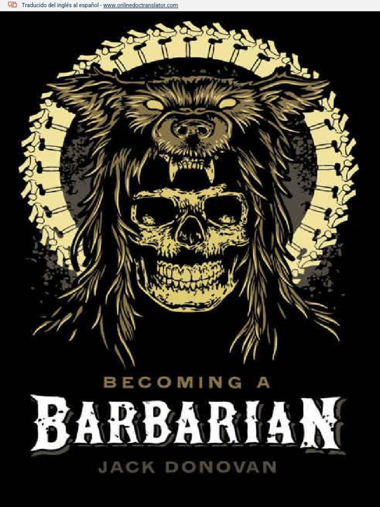 Conviertete en Barbaro Jack Donovan | PDF | imperio Romano | Masculinidad