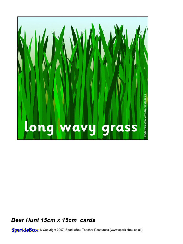 Bear Hunt Flashcards | PDF | Intellectual Works | Computing