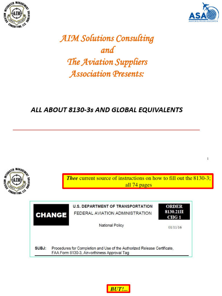 Resto - 8130-3s and Global Equivalents | PDF | Federal Aviation ...