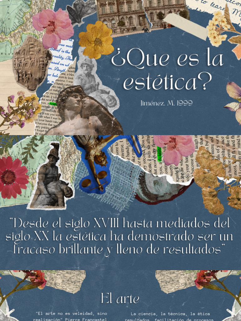¿Que Es La Estética | PDF | Estética | Conocimiento