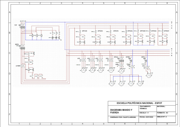 Diagrama de Control y Mando Final | PDF
