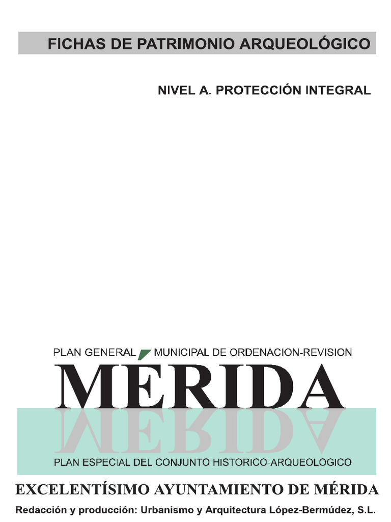 Pgou Fichas Proteccion Arqueologica | PDF | templo | Diseño arquitectonico