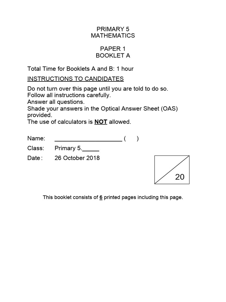 Extra Practice 3 Booklet A | PDF | Area | Elementary Mathematics