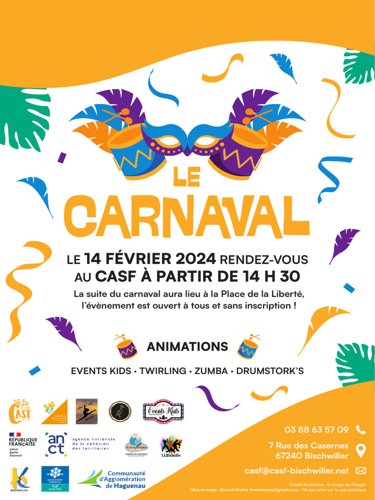 Affiche Carnaval 2024 V2 | PDF