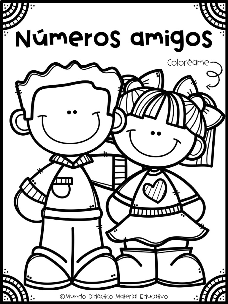 Números Amigos: Actividades Didácticas | PDF